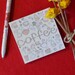 Coffee Time Tear-away Pad, Coffee Notepad, Memo Pad, Coffee Lover, Note ...
