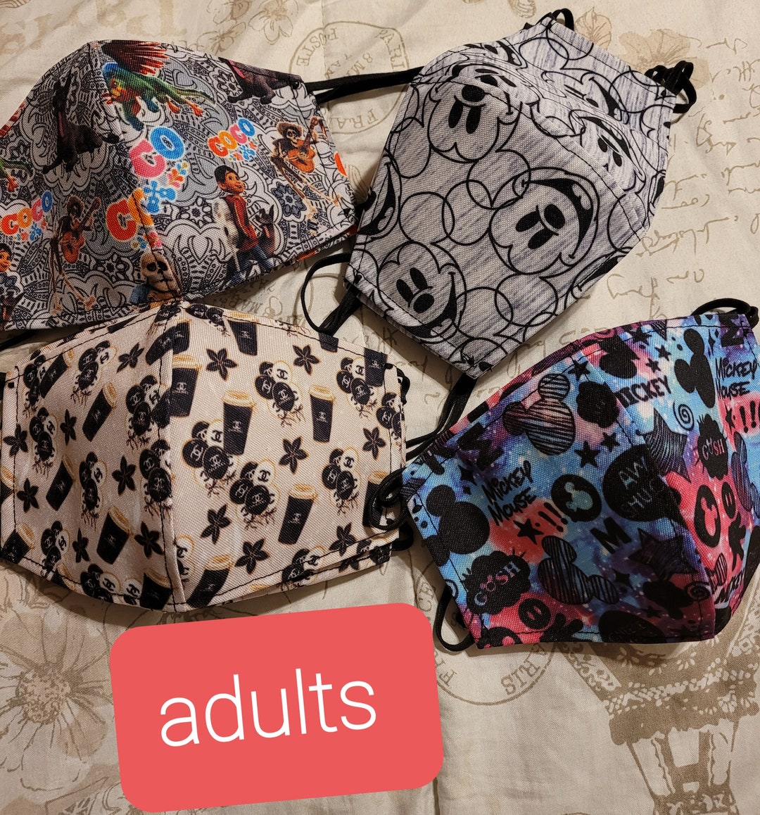 Adults and Kids Facemask - Etsy