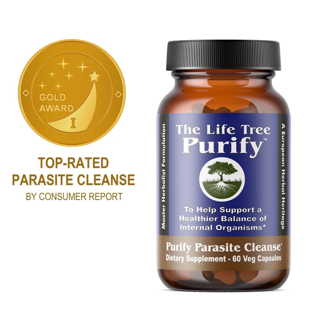 Purify Parasite Cleanse veg Capsule Certified Organic. Maximum Strength ...