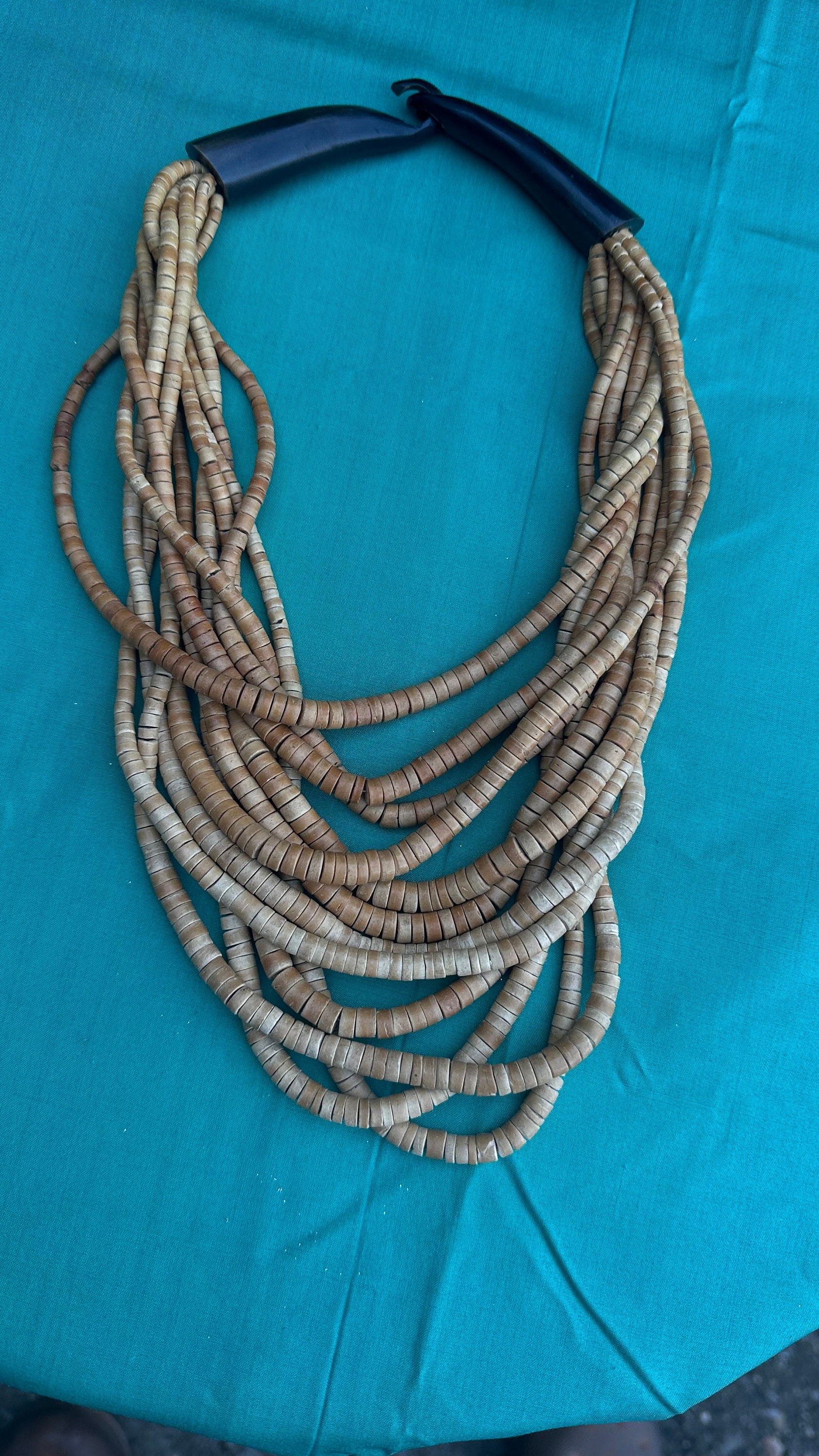 Gerda Lynggaard Monies Copenhagen Coconut Shell Vintage 19 Necklace ...