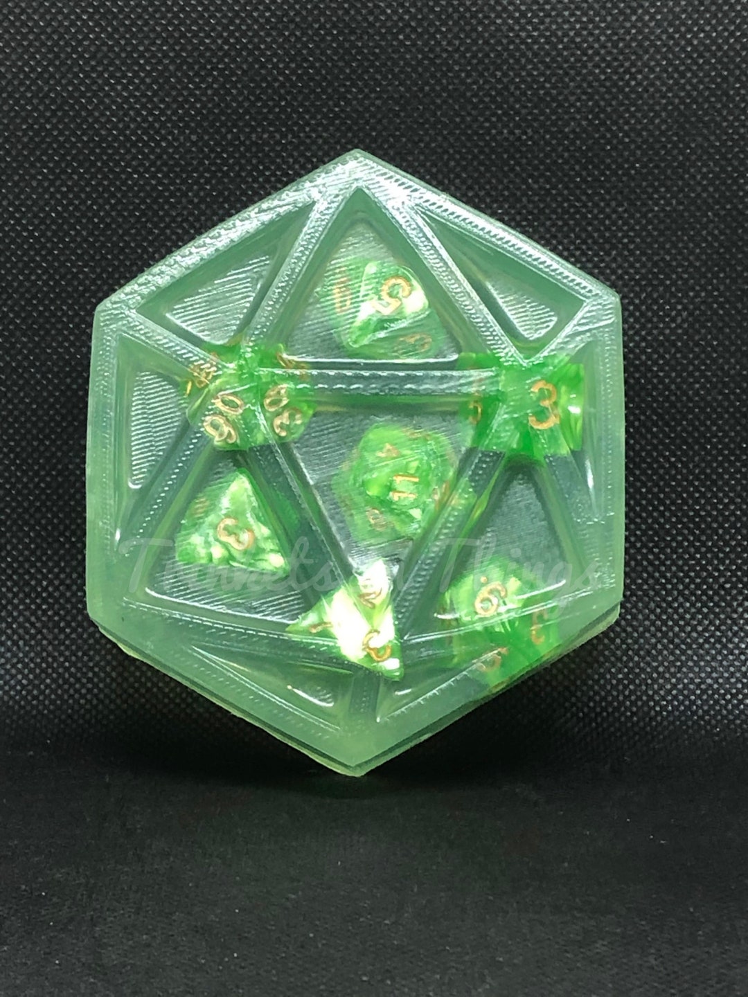 D&D Dice Soap, D20 With Full Dice Set - Etsy