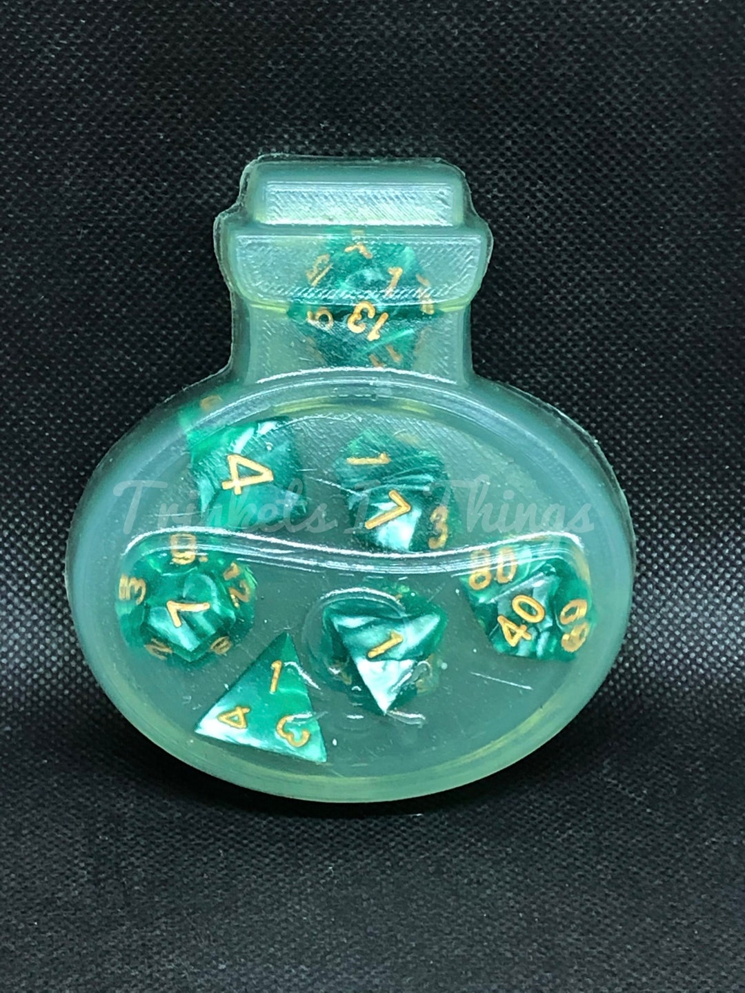 D&D Dice Soap Potion of Poison - Etsy