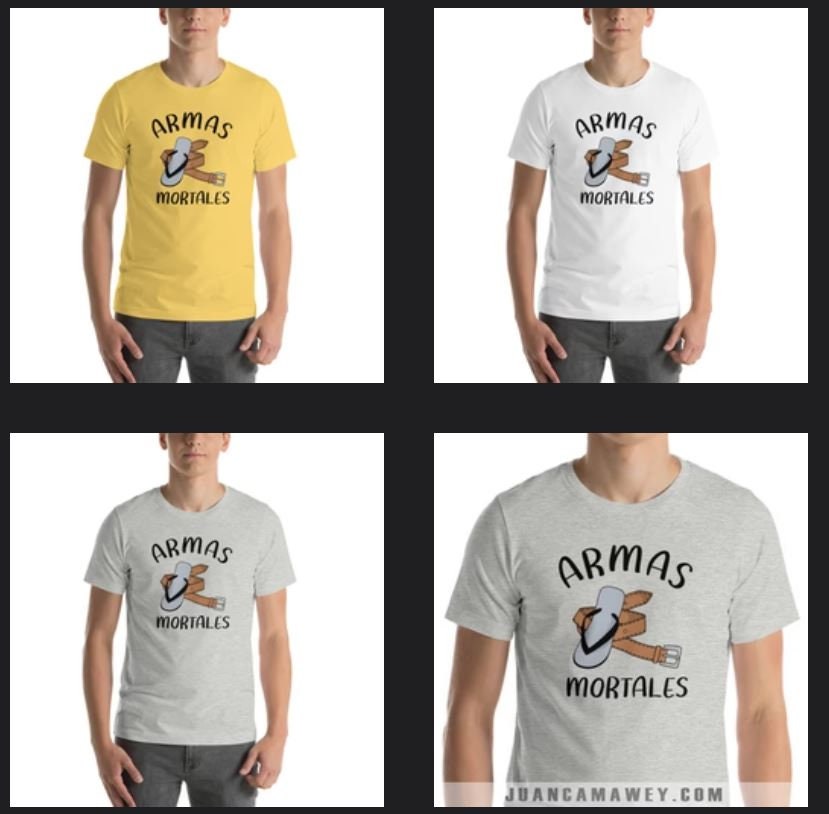 T-shirt Chancla and Belt Deadly Weapons I Survived the Chancla I ...