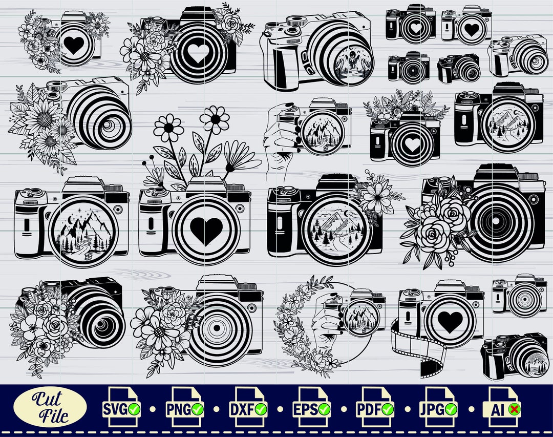 Camera SVG #3, Camera Svg, Photography Svg, Photo Camera Svg, Clipart ...