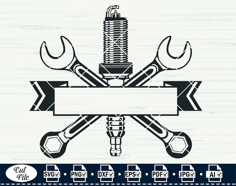 Mechanic Tools SVG Bundle: Garage Car Repair Designs (digital Download ...