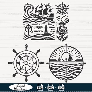 Ships Wheel SVG, Ships Wheel SVG, Nautical Svg, Ships Wheel Clipart ...