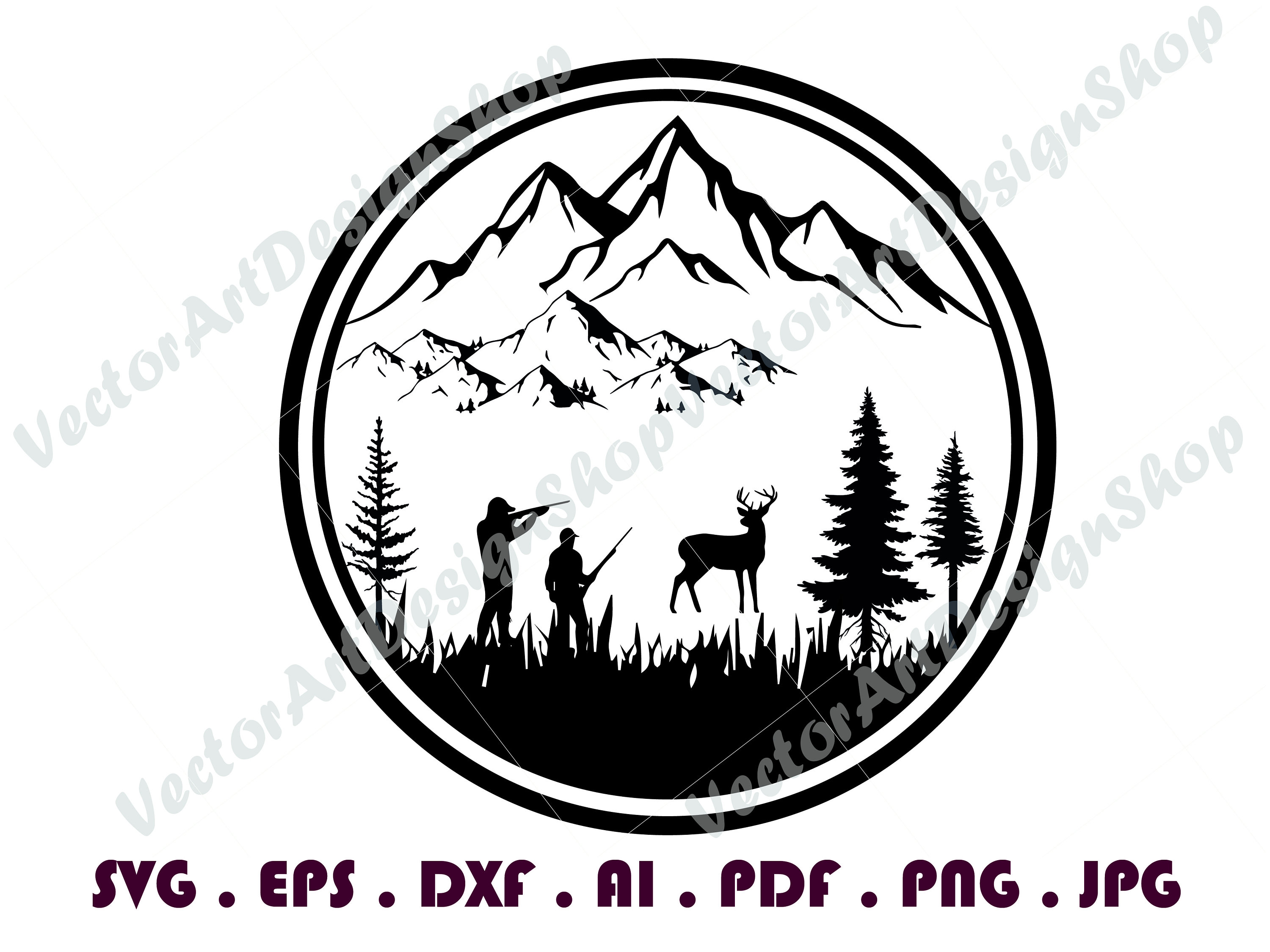 JAGD SVG Bundle 1 Jäger SVG Cut Files Hirschjäger svg - Etsy