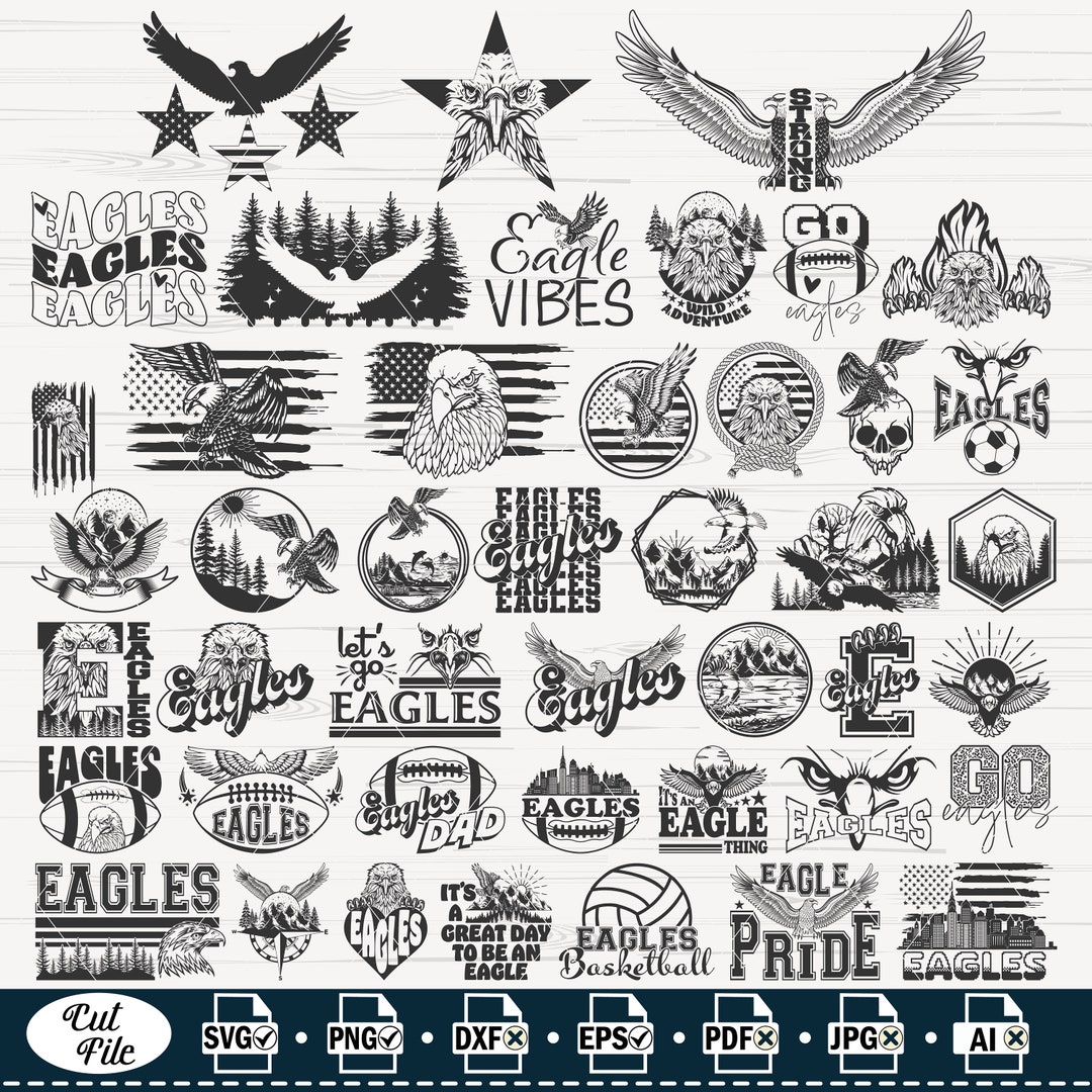 Adler svg, 3, Adler svg Maskottchen, Adler png, Adler download SVG Cut ...