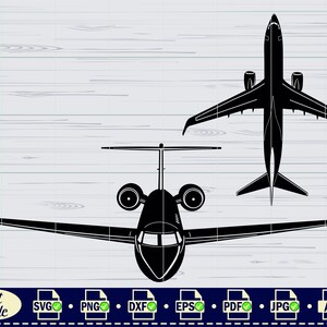 Airplane SVG #1, Aircraft SVG, Biplane Clipart, Airplane Files for ...