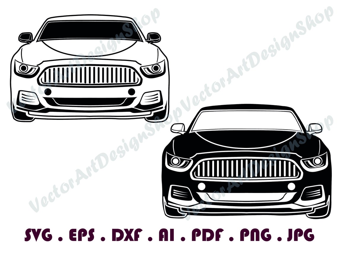Sedan Car 1 SVG Sedan Car Clipart Sedan Car Files for - Etsy