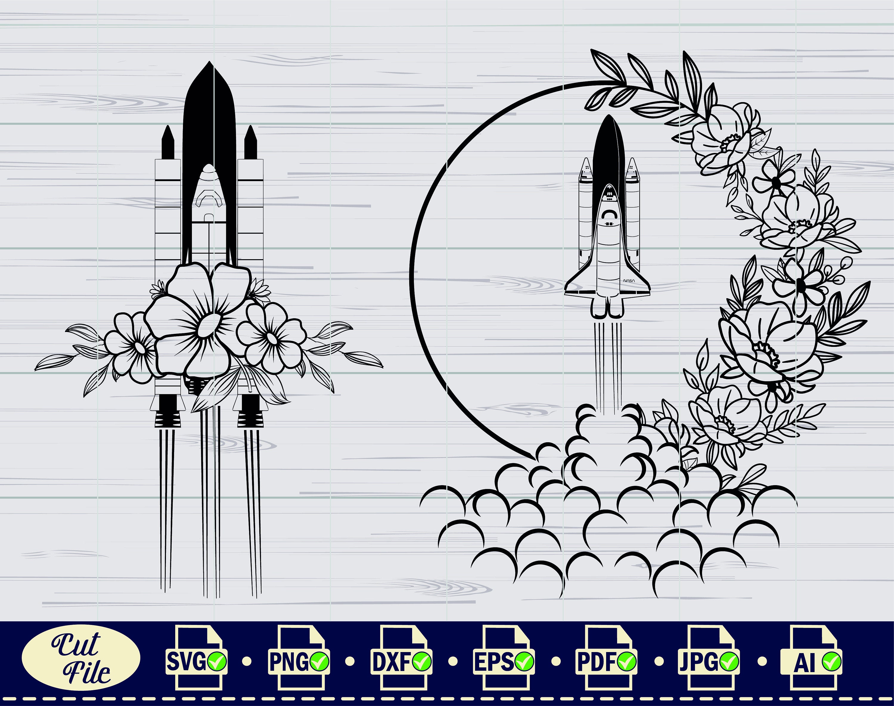 Plotterdatei Rakete Rakete SVG Plotterdatei - Etsy.de