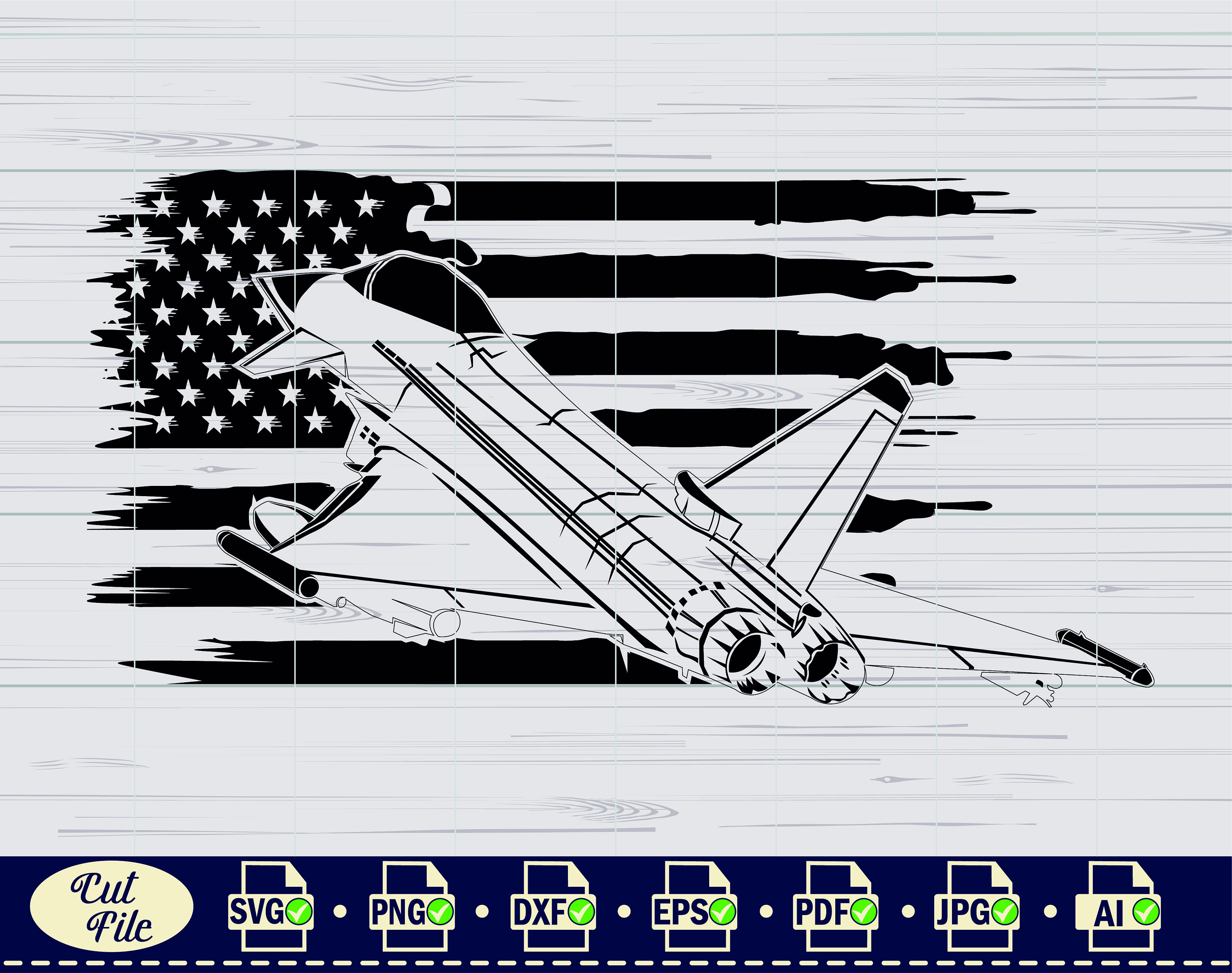 Jet Fighter Svg American Flag Jet Fighter Svg 4 Th of July - Etsy UK