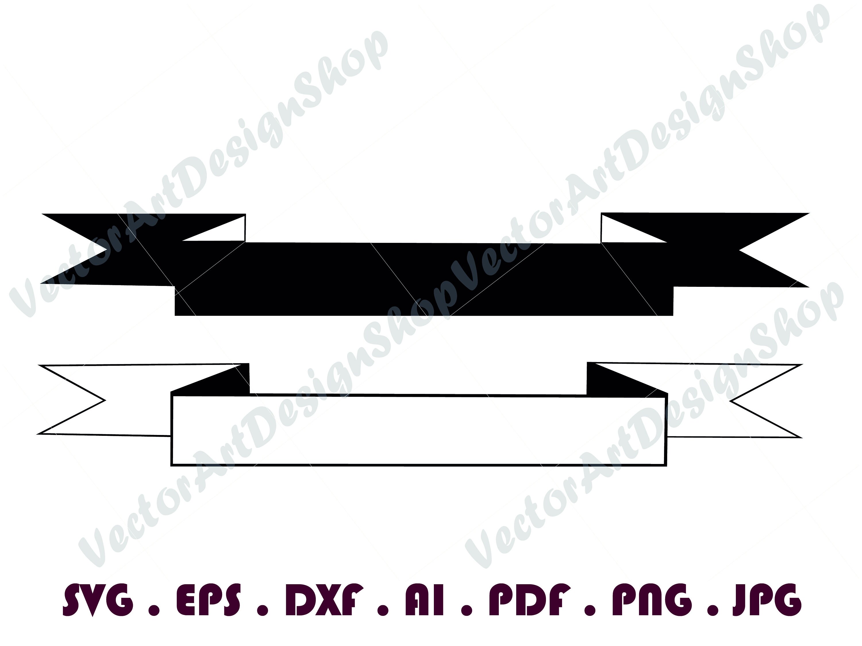 Banner 1 SVG Banner Svg Ribbon Svg Label Svg Scroll Svg - Etsy Australia
