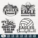 Eagle Svg,3, Eagles Svg Mascot, Eagles Png, Eagles Download SVG Cut ...