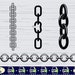 Chain SVG 1 , Broken Chain SVG, Chain Clipart, Chain Files for Cricut ...