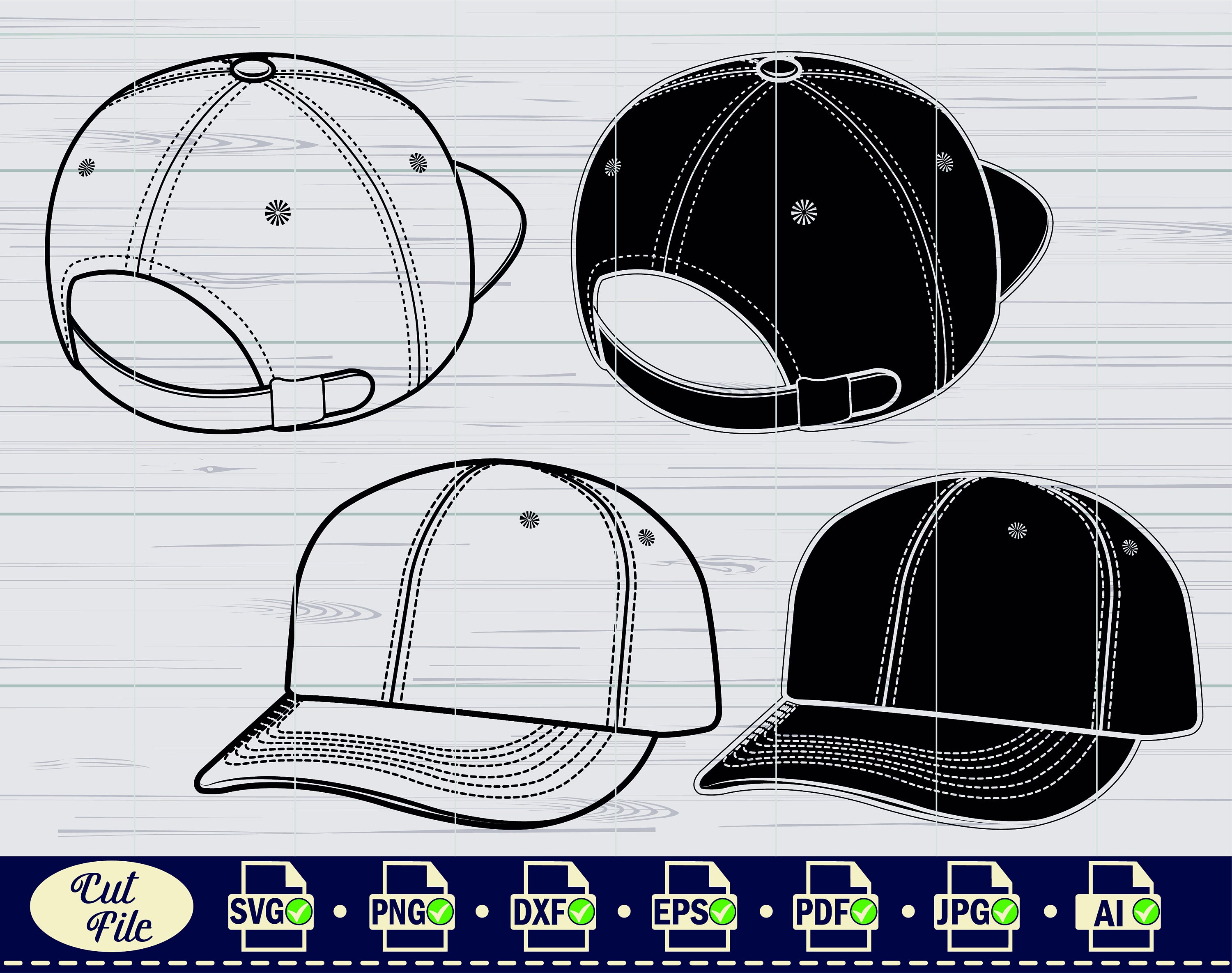 Black Baseball Hat Template Black Baseball Hat Template