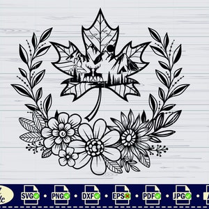 Maple Leaf Outline SVG ,#2, Maple Leaf Svg, Autumn Svg, Maple Leaf ...