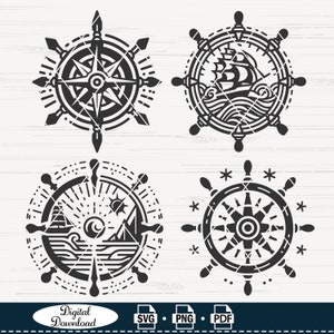 Ships Wheel SVG, Ships Wheel SVG, Nautical Svg, Ships Wheel Clipart ...