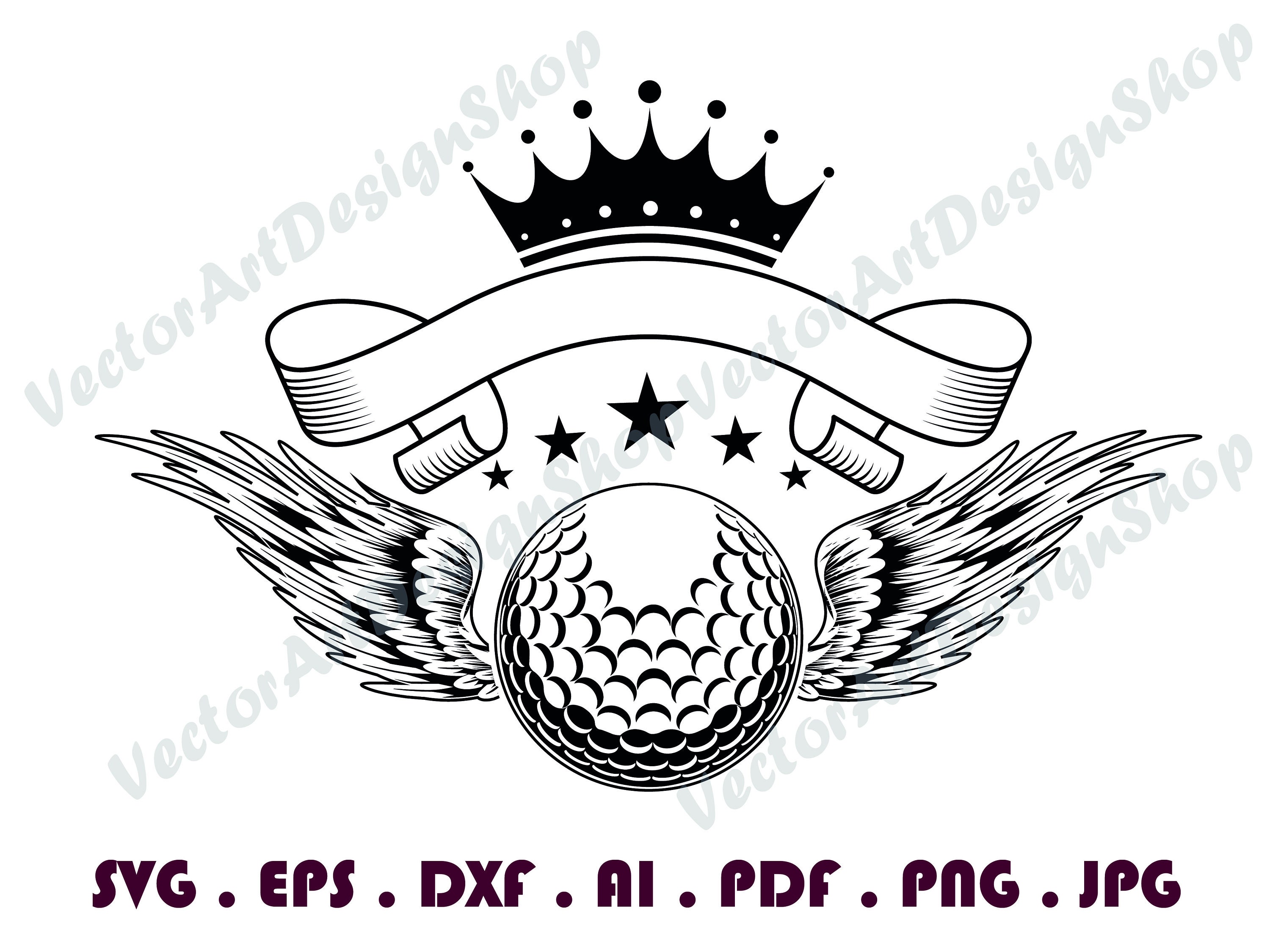 Golf Logo 5 Svg Golfer Svg Golf Svg Golf Svg Golf Cut | Etsy
