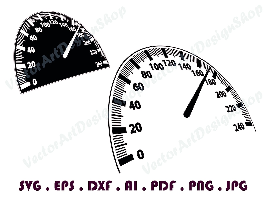Car Speedometer 7 SVG Bundle, Driving Svg, Racing Svg, Speedometer ...