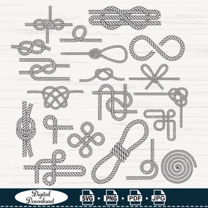 Nautical Knot SVG, Nautical Rope SVG, Nautical Svg, Nautical Knot ...