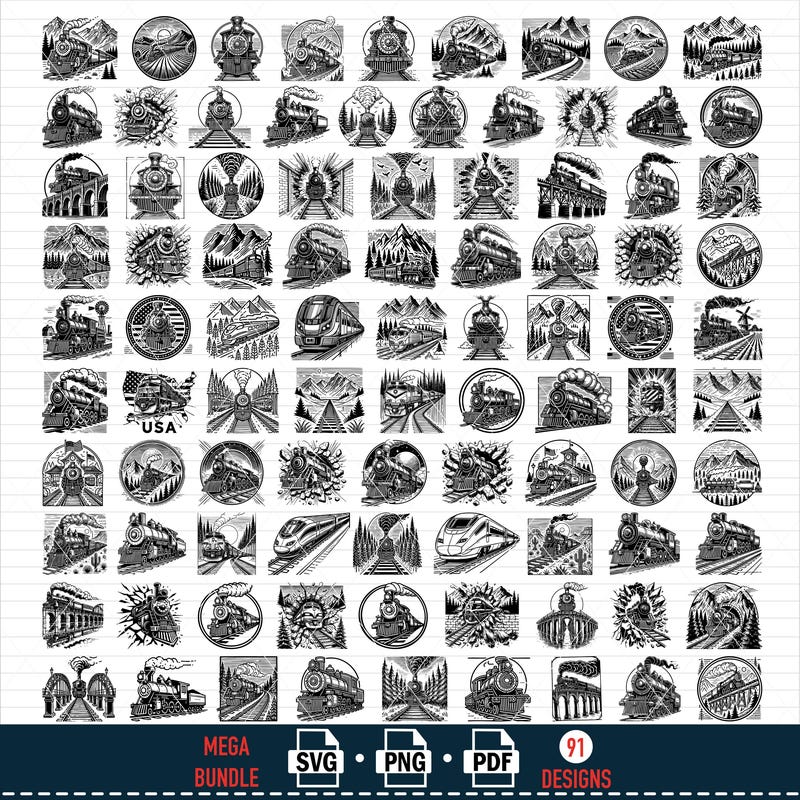 Train Front Clip Art - Etsy