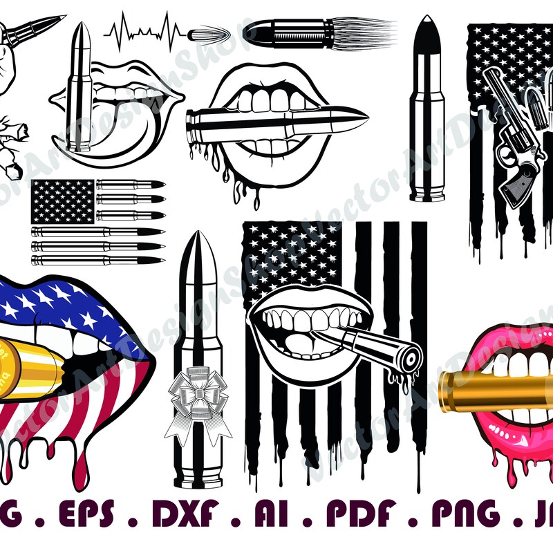 Bullet Svg - Etsy