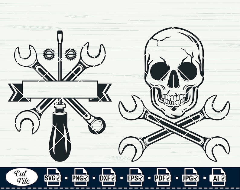 Mechanic Tools SVG Bundle: Garage Car Repair Designs (digital Download ...