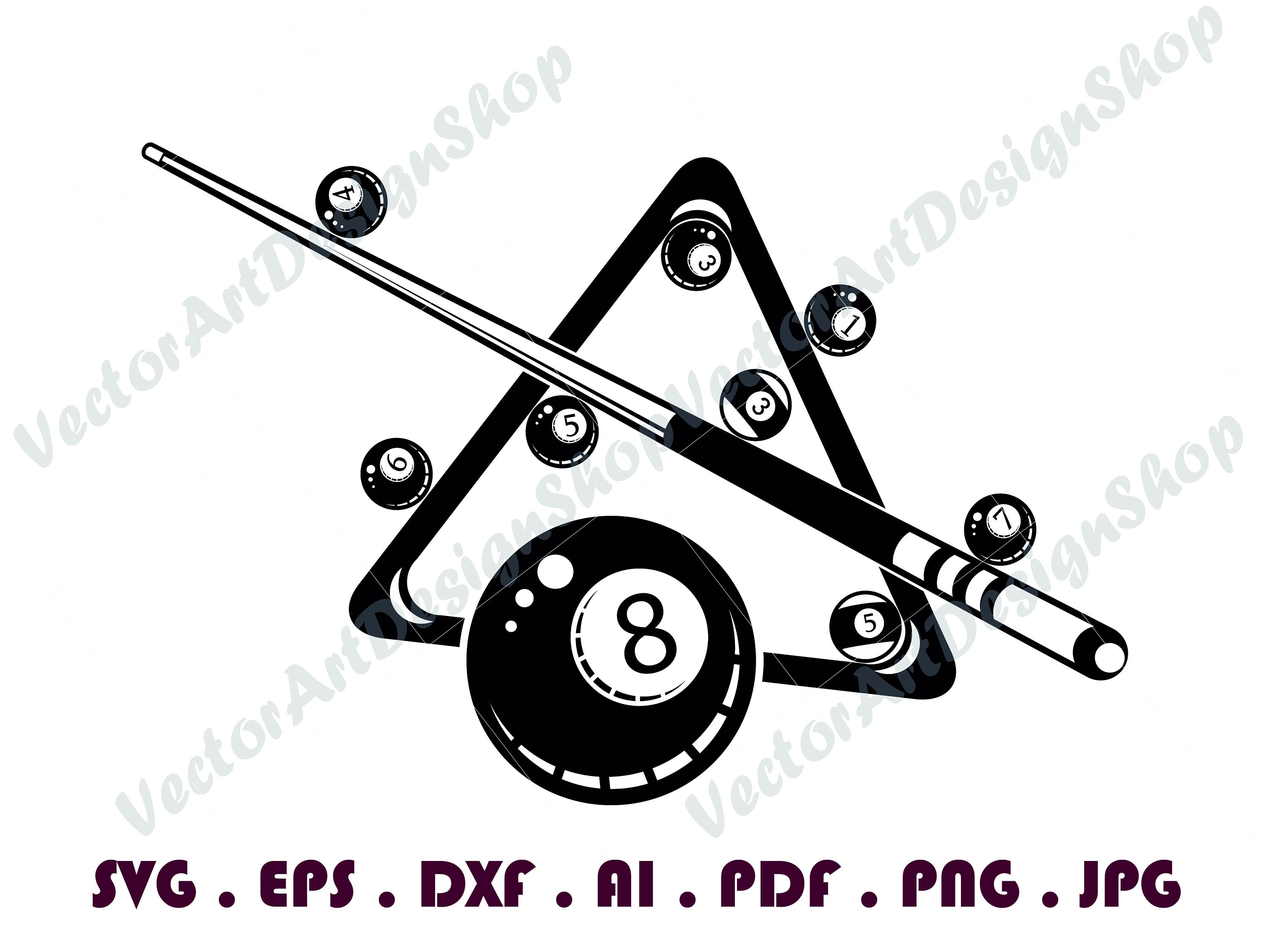 Billiards 3 Svg Bundle Snooker Svg Pool Svg Billiards - Etsy Ireland
