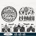 Circus SVG Cut Files: Carnival Clip Art Set (PDF, PNG, Vector) - Etsy