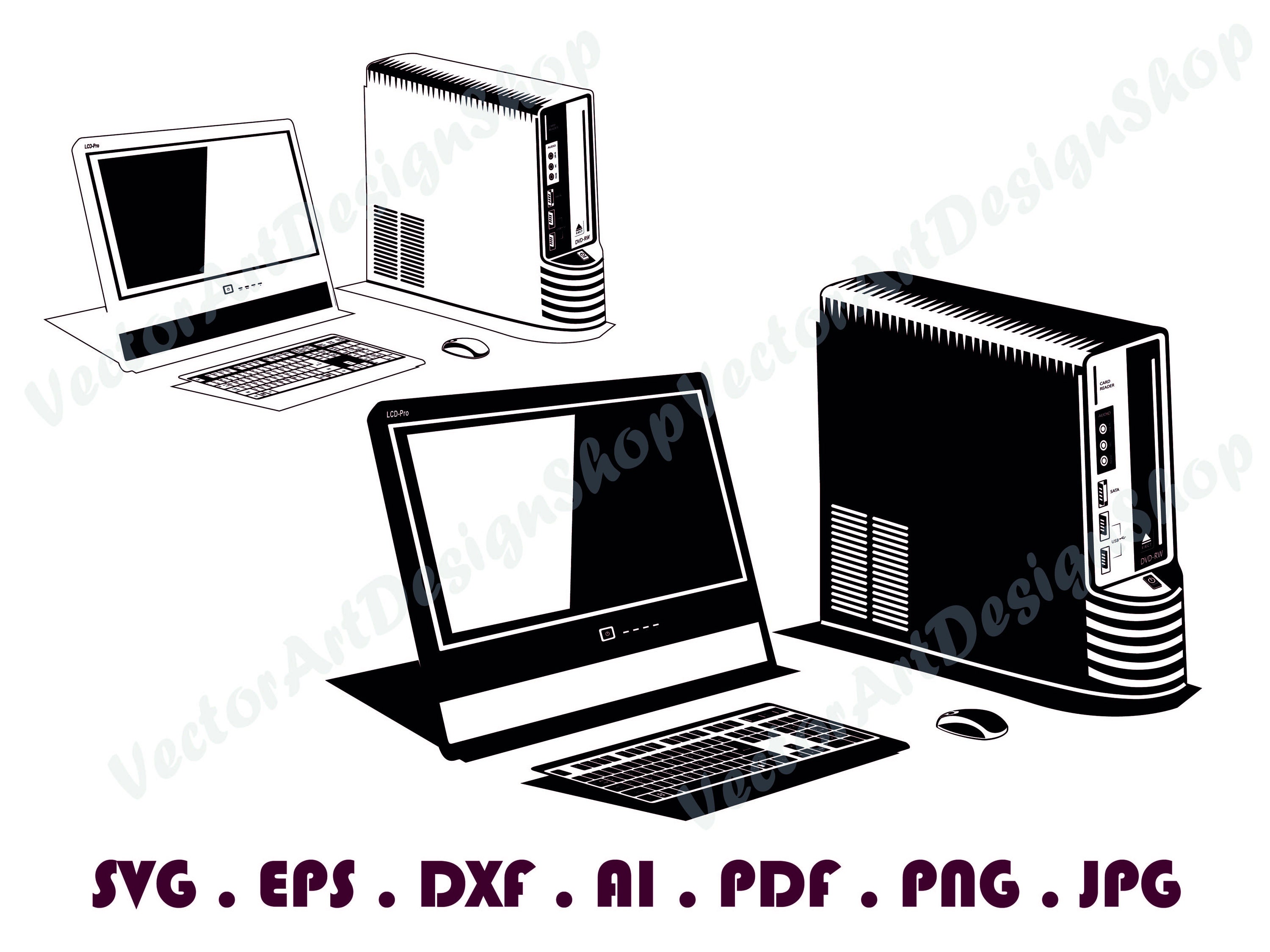 Computer Files Clipart