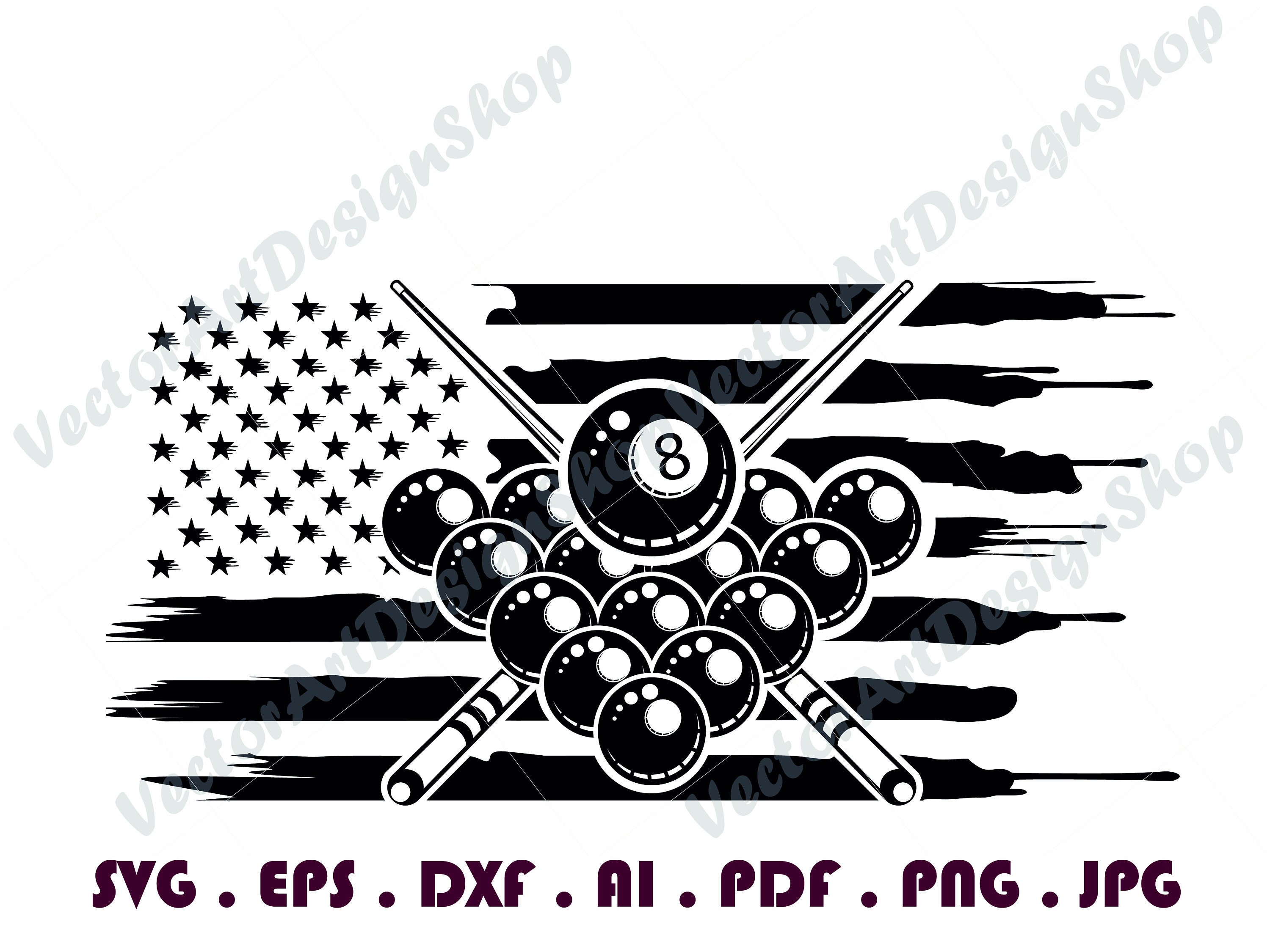 Billiards 3 Svg Bundle Snooker Svg Pool Svg Billiards - Etsy Ireland