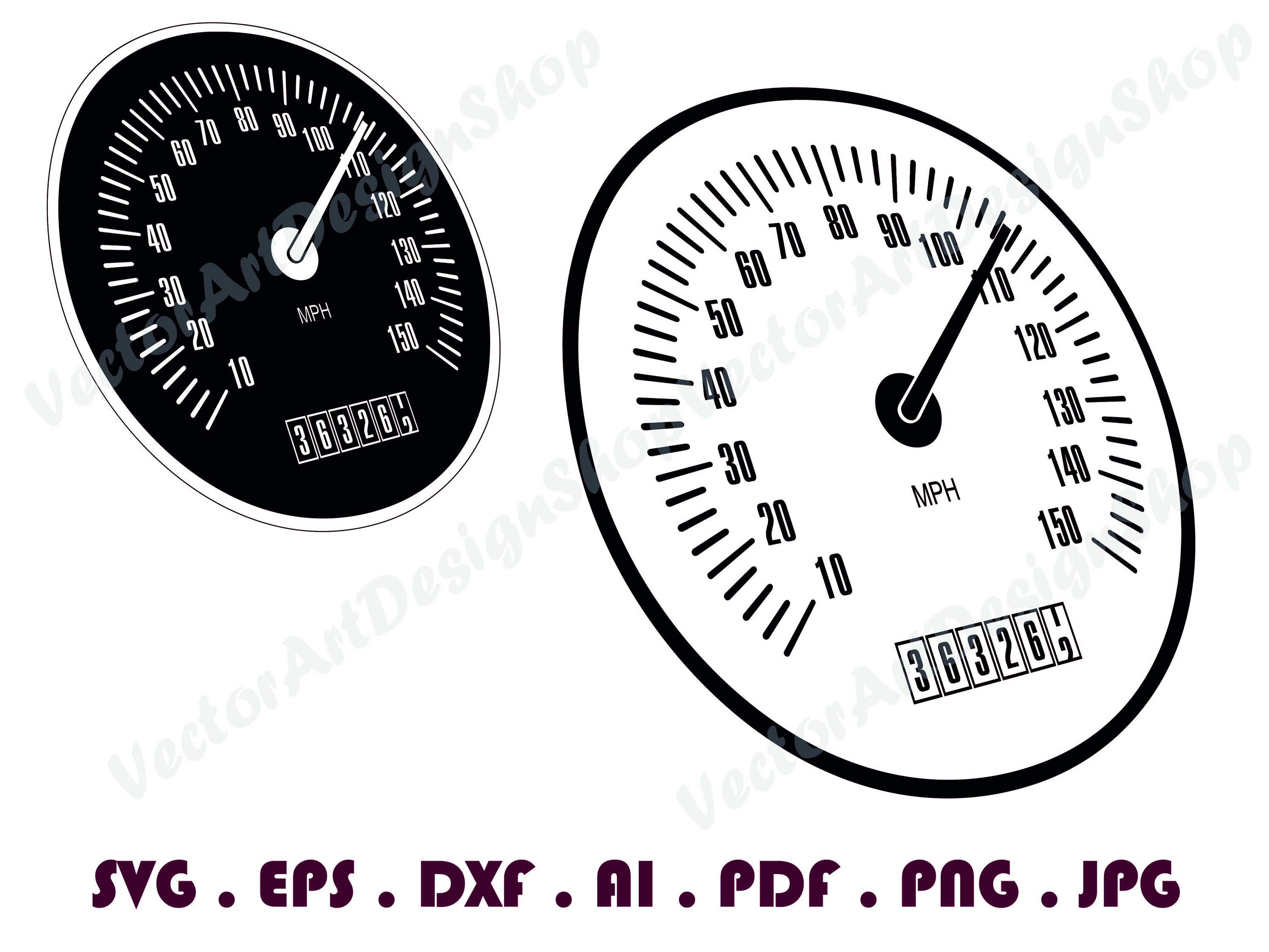 Speedometer Vector Png