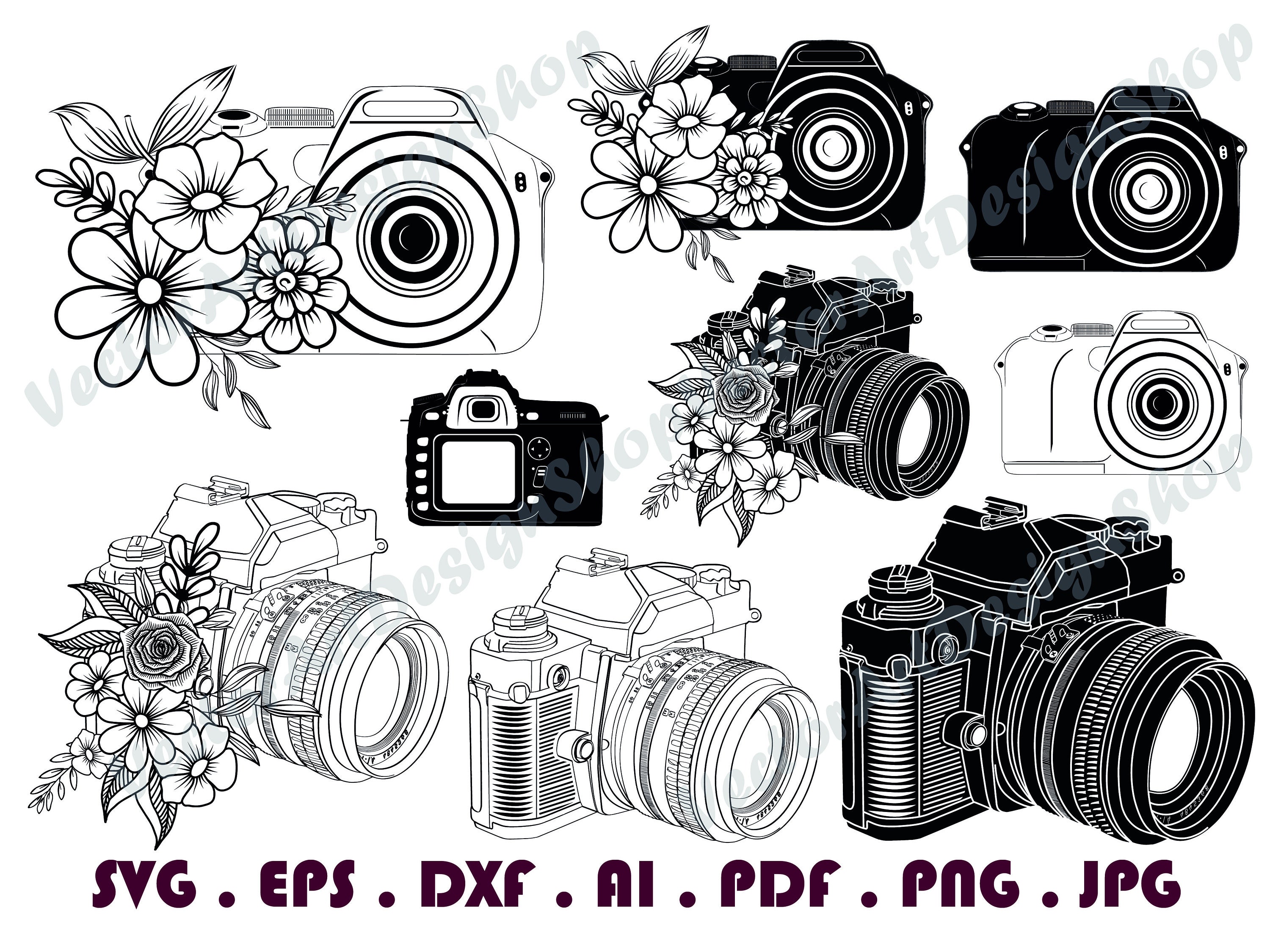 Camera 4 SVG Camera Svg Photography Svg Photo Camera Svg - Etsy India