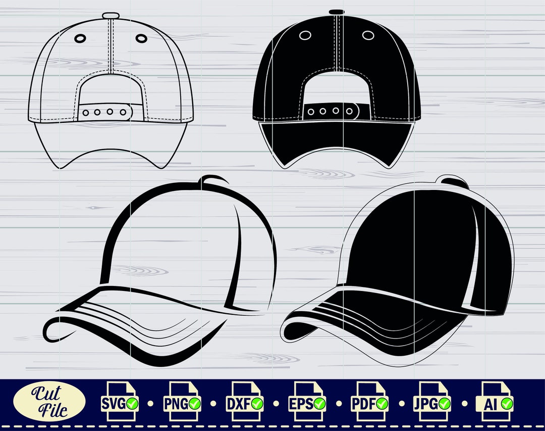 Baseball Cap SVG #3, Baseball Cap SVG, Hat Svg, Baseball Cap Clipart ...