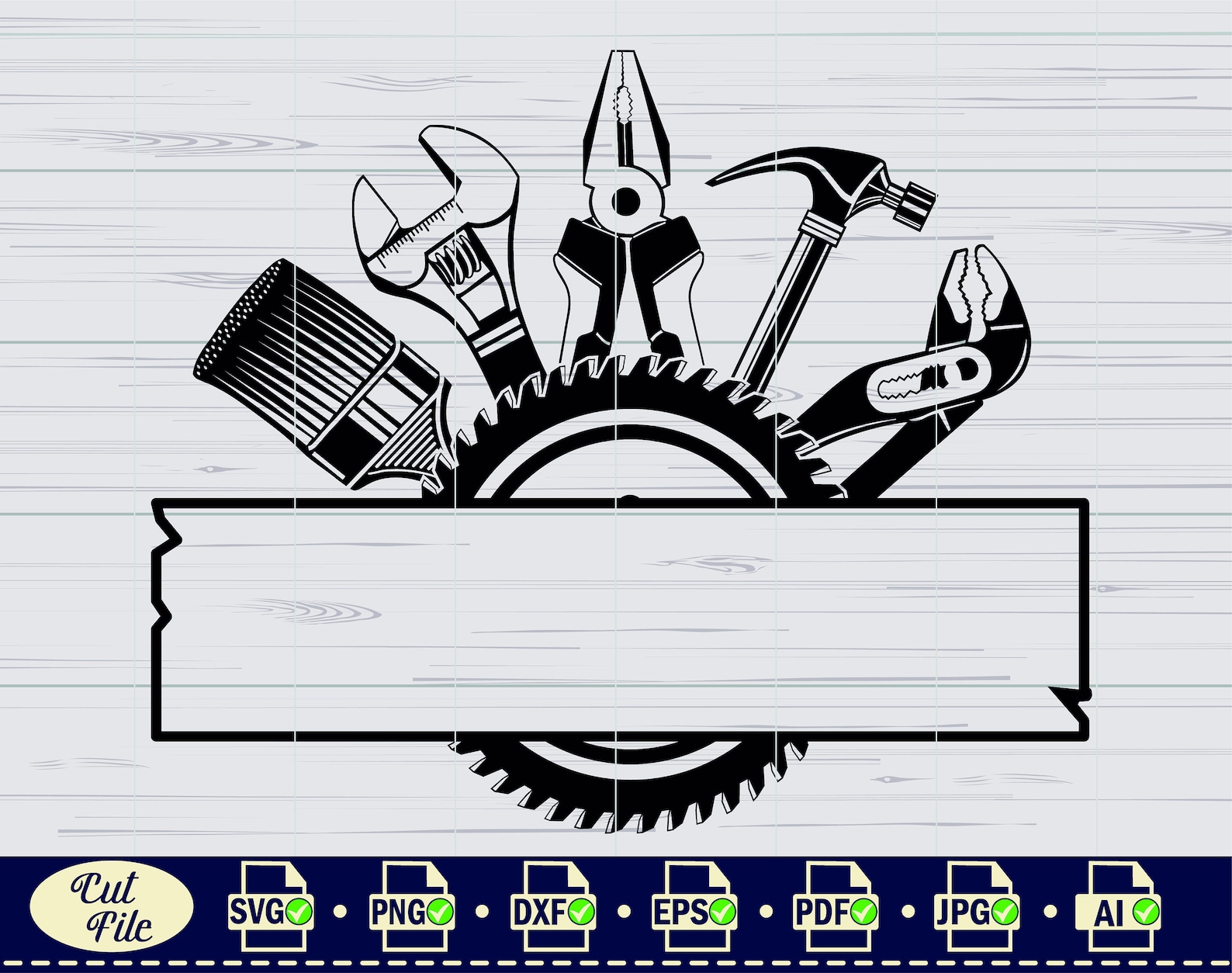 Construction Tools SVG Bundle: Builder Clipart, Repairman Vector ...