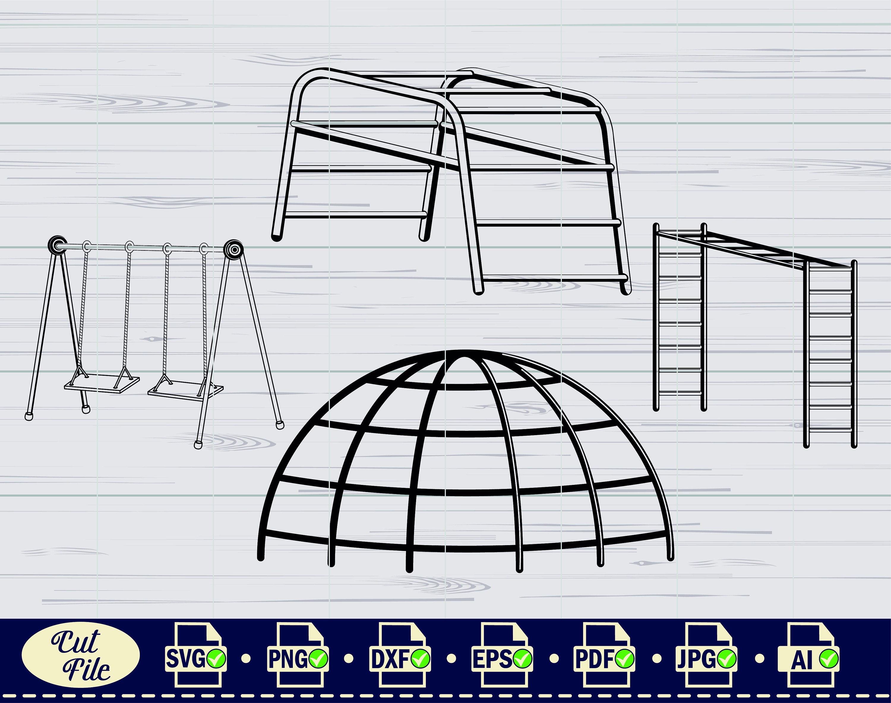 Playground SVG Playground SVG Kids Svg Playground Clipart - Etsy UK