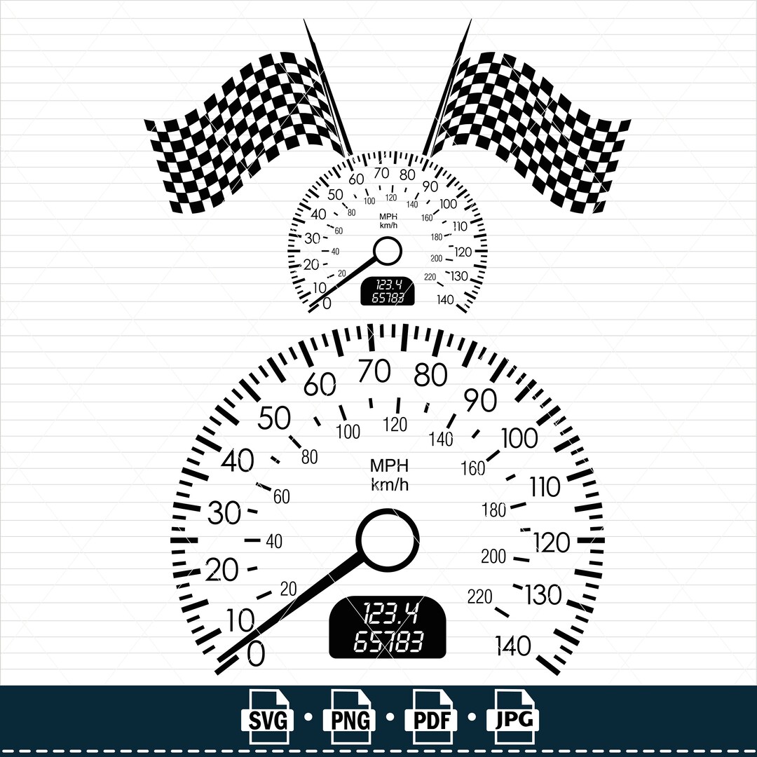 CAR SPEEDOMETER SVG,#4, Pit Crew Svg, Driving Svg, Racing Svg ...