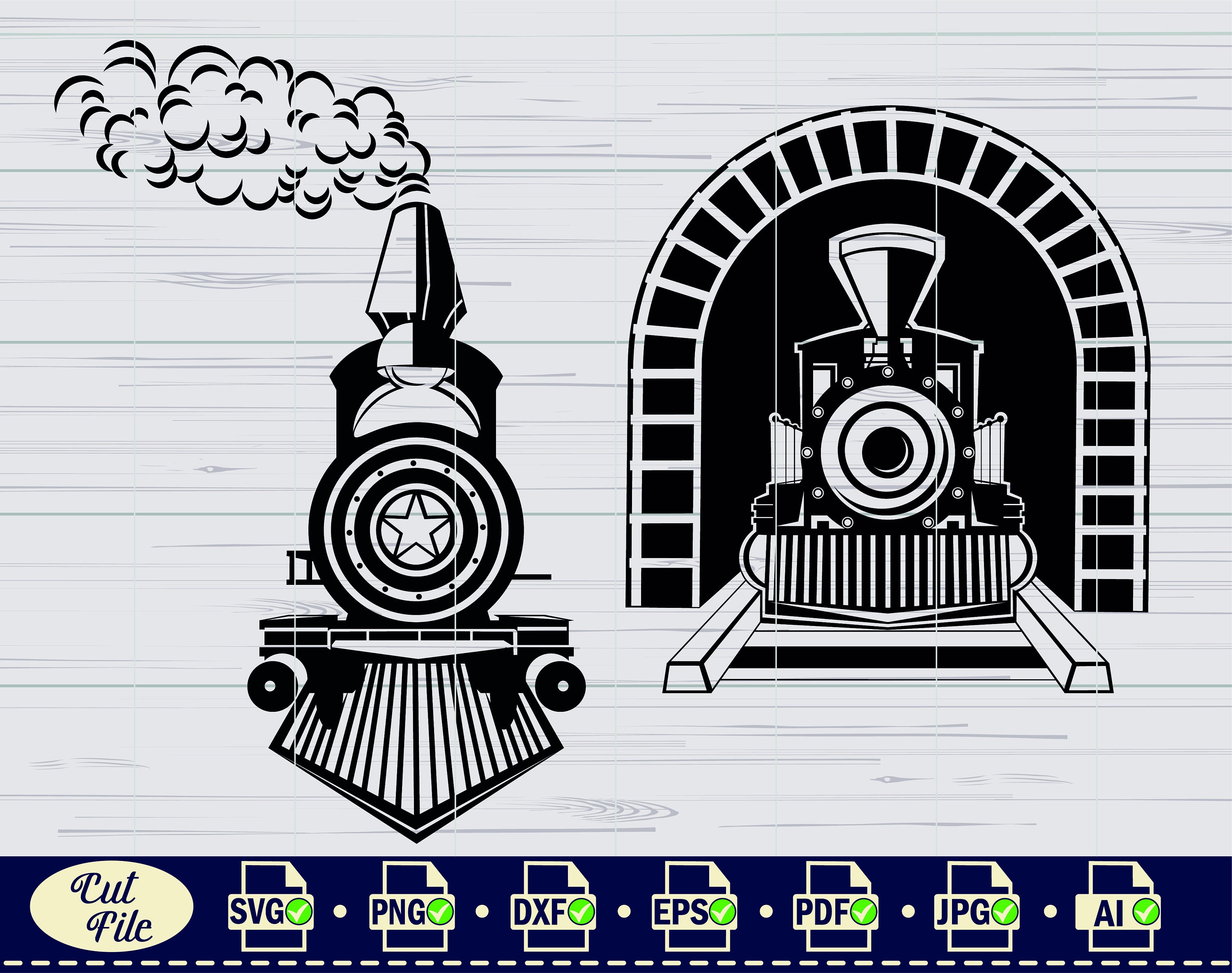 Train Locomotive SVG2 Train Svg Steam Engine Train - Etsy Canada