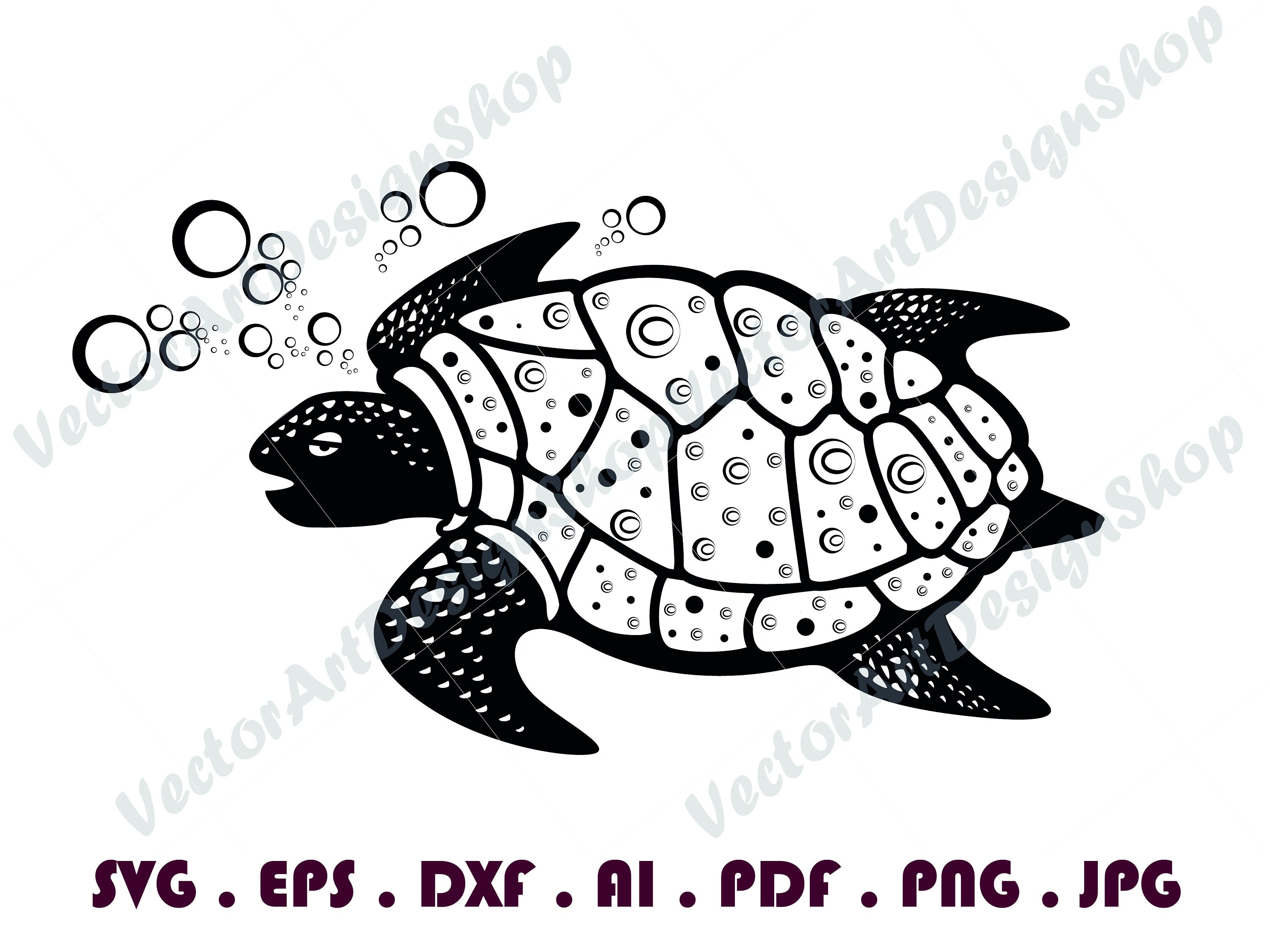 Turtle SVG File 1 Floral Turtle Svg File Turtle Cut File - Etsy Canada