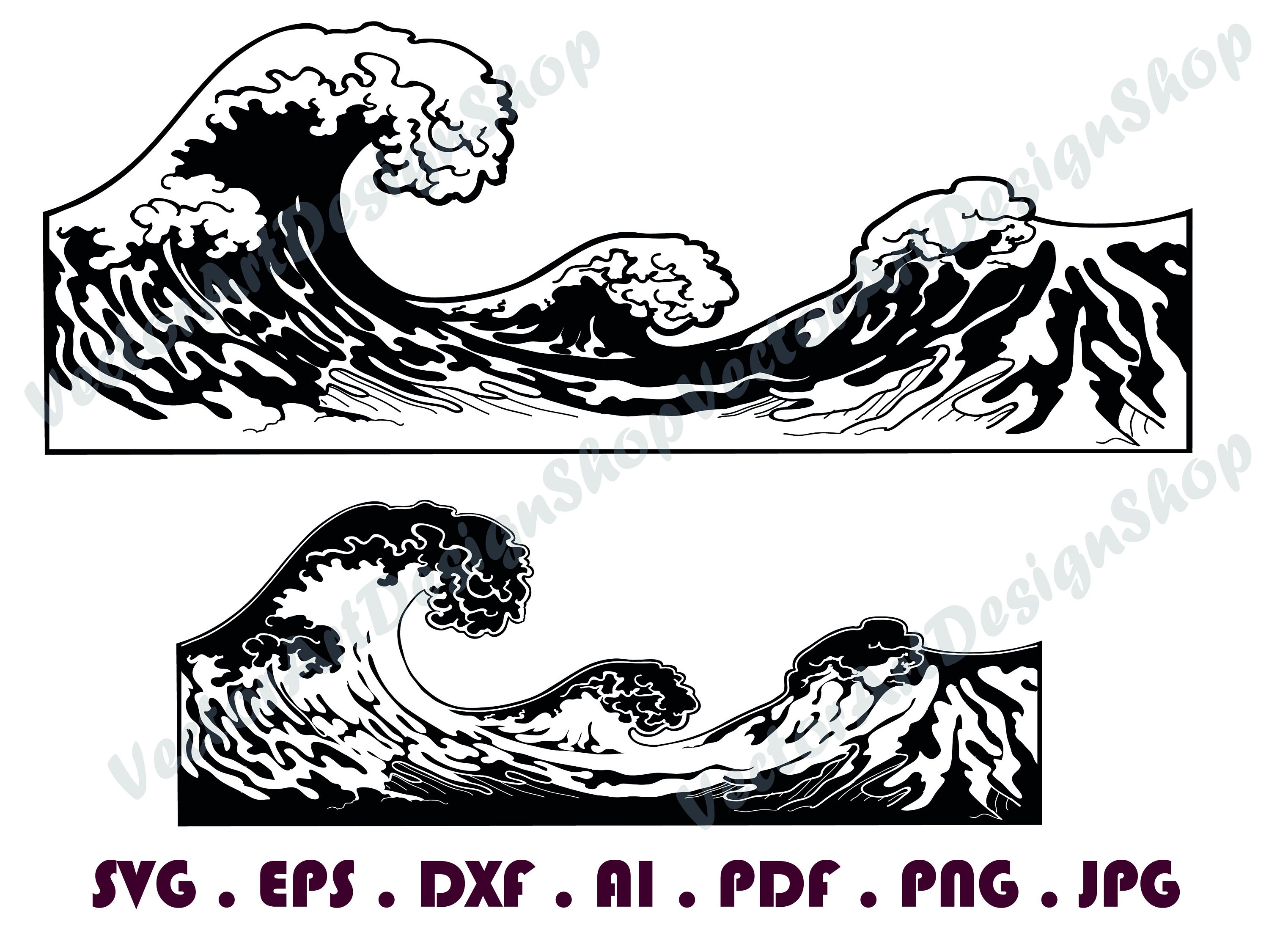 Waves Svg 3 Waves Svg Ocean Svg Sea Svg Waves Clipart - Etsy Canada