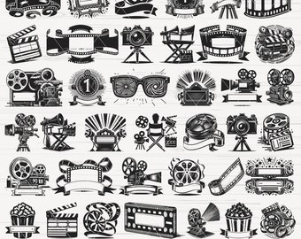 Clapper Board SVG, Movie SVG, Film SVG, Clapper Board Clipart, Movie ...