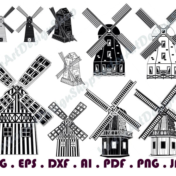 Windmill - Etsy