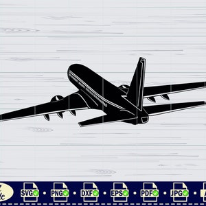 Airplane SVG #2, Aircraft SVG, Biplane Clipart, Airplane Files for ...