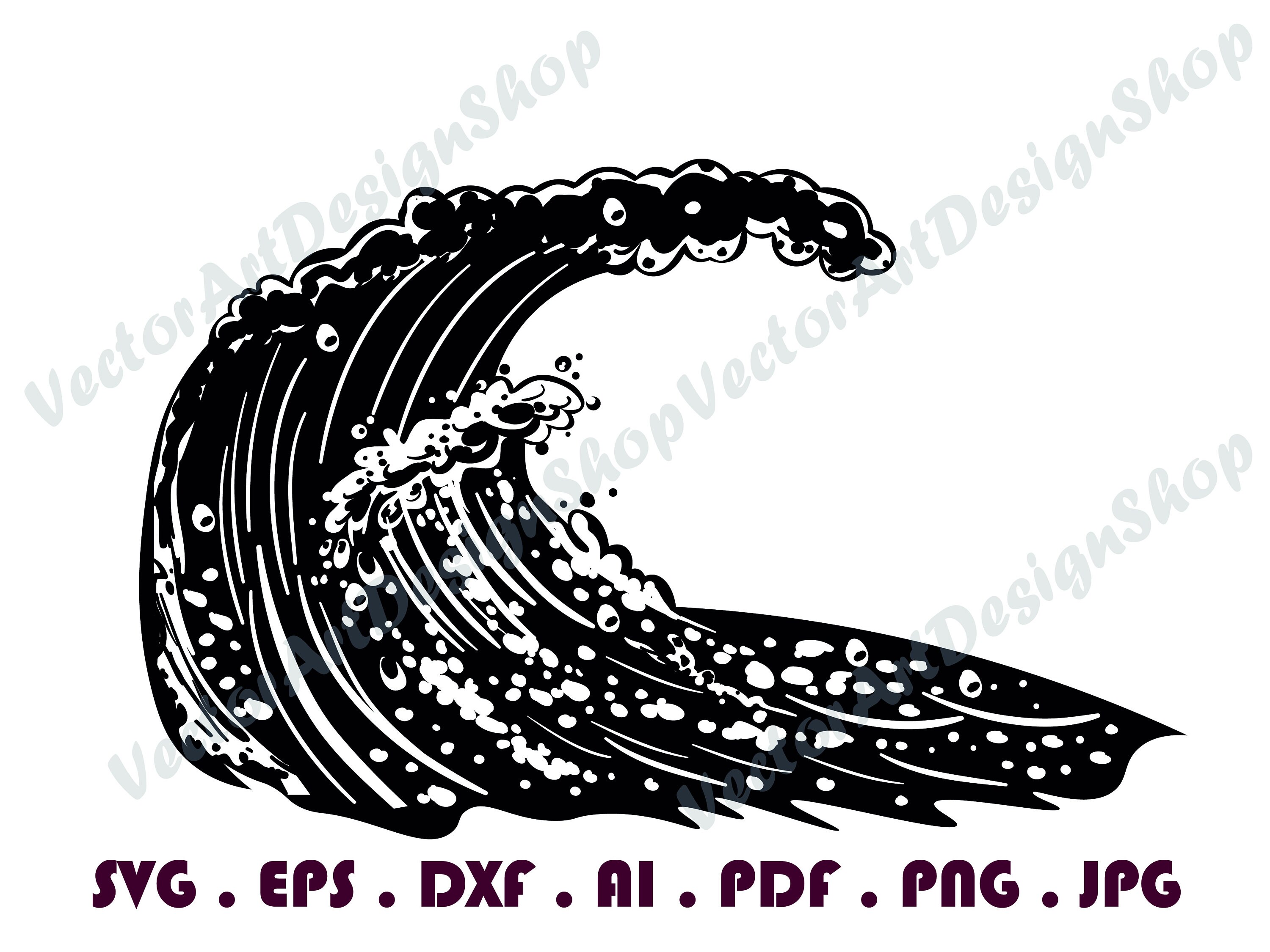 Waves Svg 3 Waves Svg Ocean Svg Sea Svg Waves Clipart | Etsy Canada