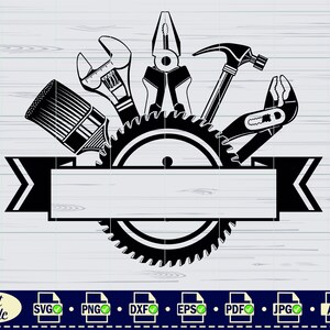 Construction Tools SVG Bundle: Builder Clipart, Repairman Vector ...