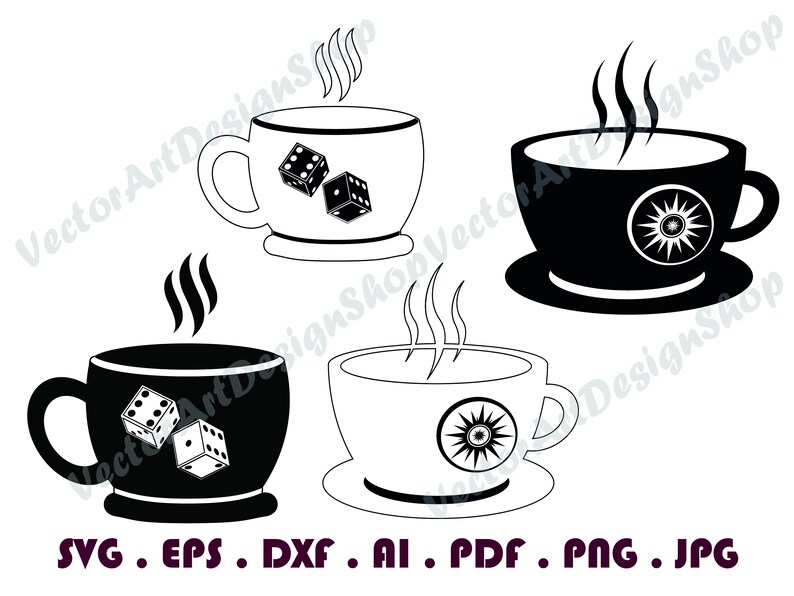 Coffee Cup 1 SVG to Go Cup SVG File Cup With Flowers - Etsy