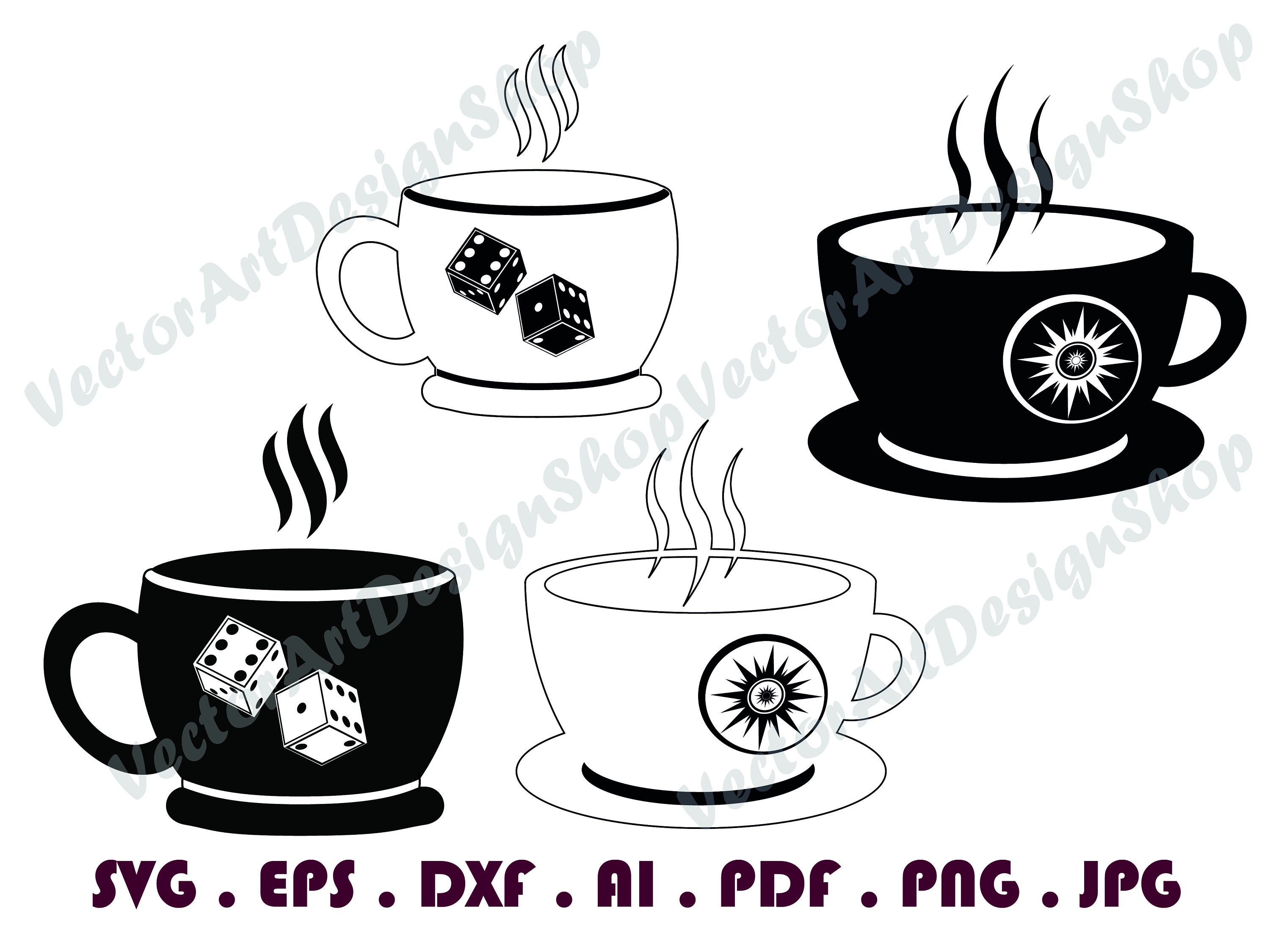 Coffee Cup 1 SVG to Go Cup SVG File Cup With Flowers - Etsy
