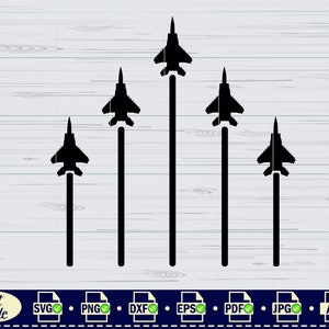 American Flag Jet Fighter SVG: 4th of July Clipart (digital Files) - Etsy