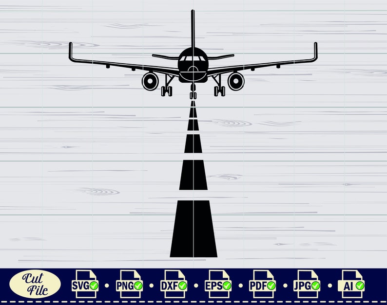 Airplane SVG 1 Aircraft SVG Biplane Clipart Airplane Files - Etsy